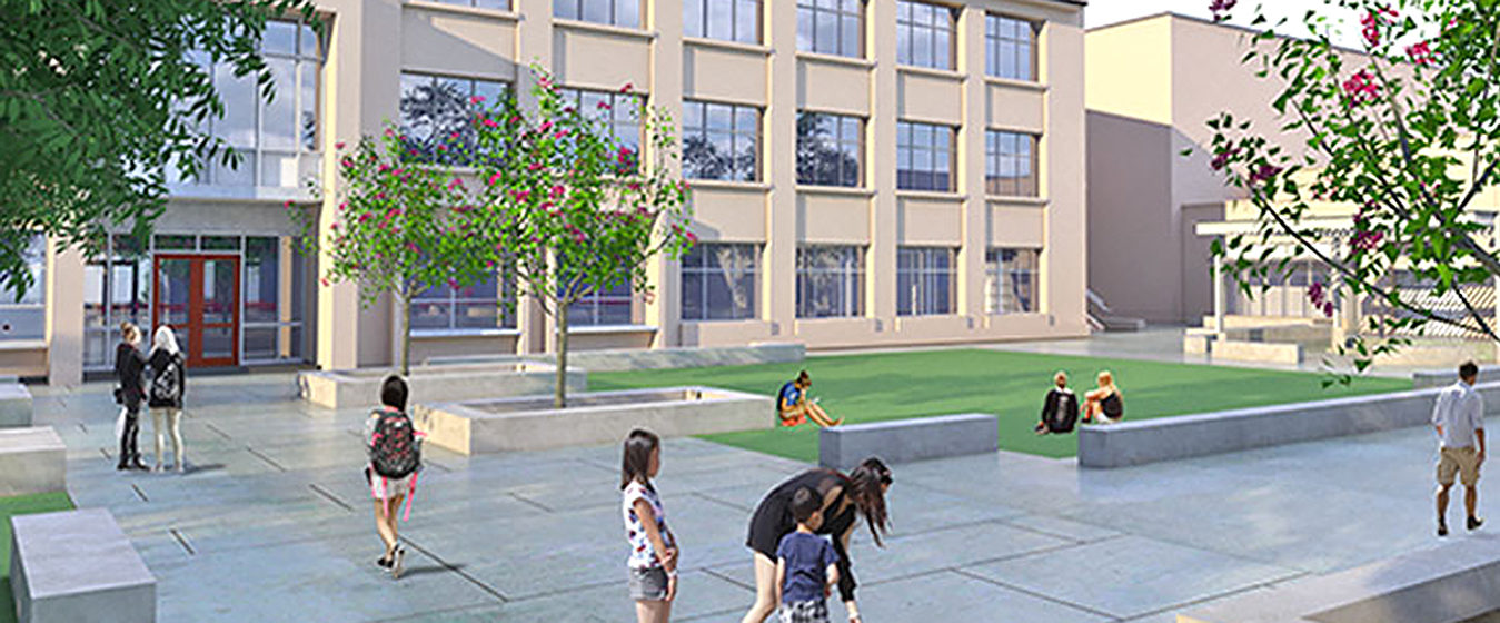 Hoover High School Modernization + New Building - Turpin & Rattan